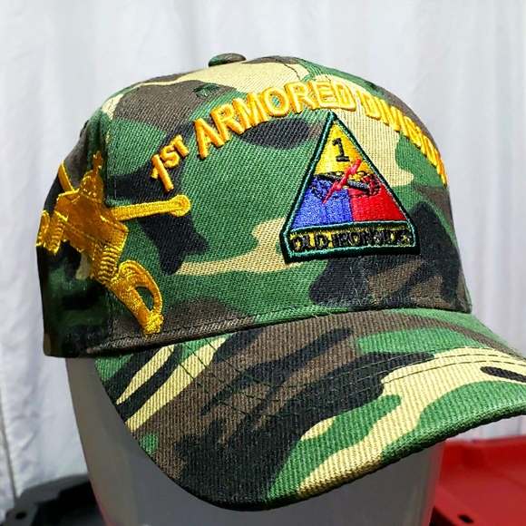 Accessories | Military Army 1st Armored Division Hat | Poshmark